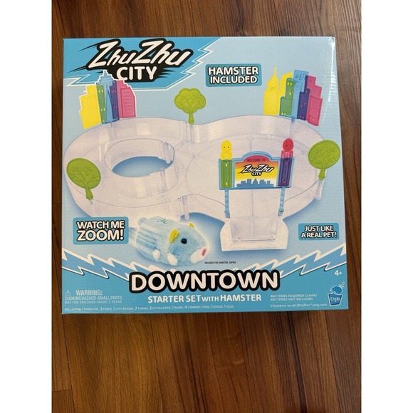 zhu Zhu pets | Toys | Zhu Zhu City Downtown Starter Set Play Wplush ...